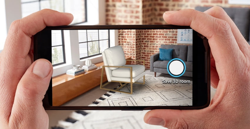 Amazon’s new AR tool lets you fill a room with multiple virtual items ...