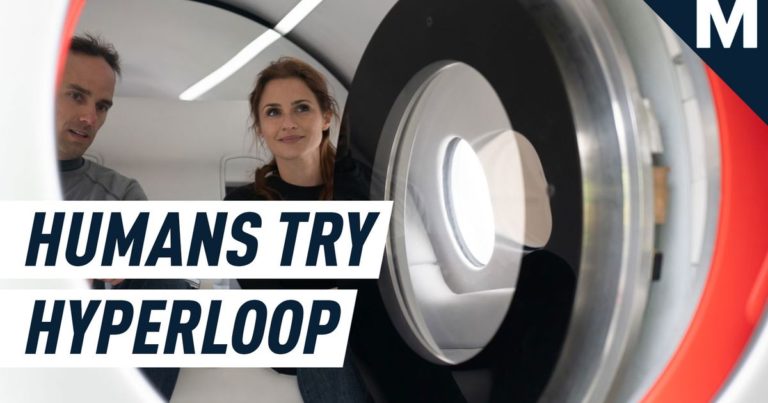 These are the first human passengers to try hyperloop travel - Techio