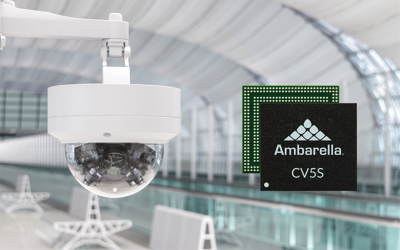 Ambarella unveils two new AI chip families for 4K security cameras - Techio